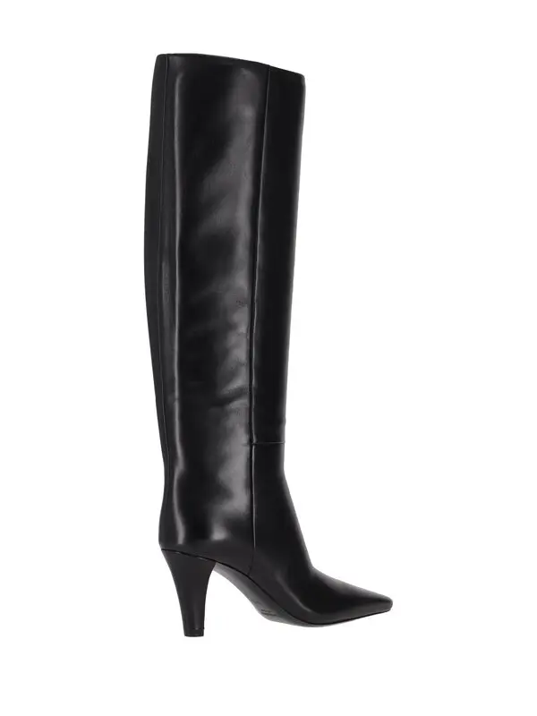 Saint Laurent Jill 75 Boot Nappa Piano/lt B