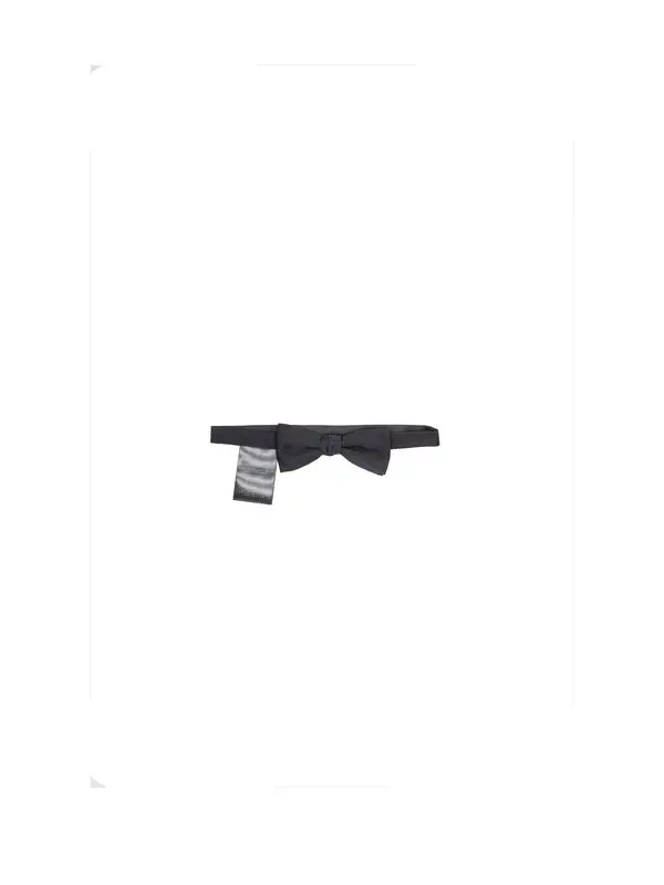 Saint Laurent Noeud Yves Satin Bio - Noir