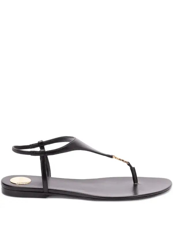 Saint Laurent Cassandra Sandals - Nero
