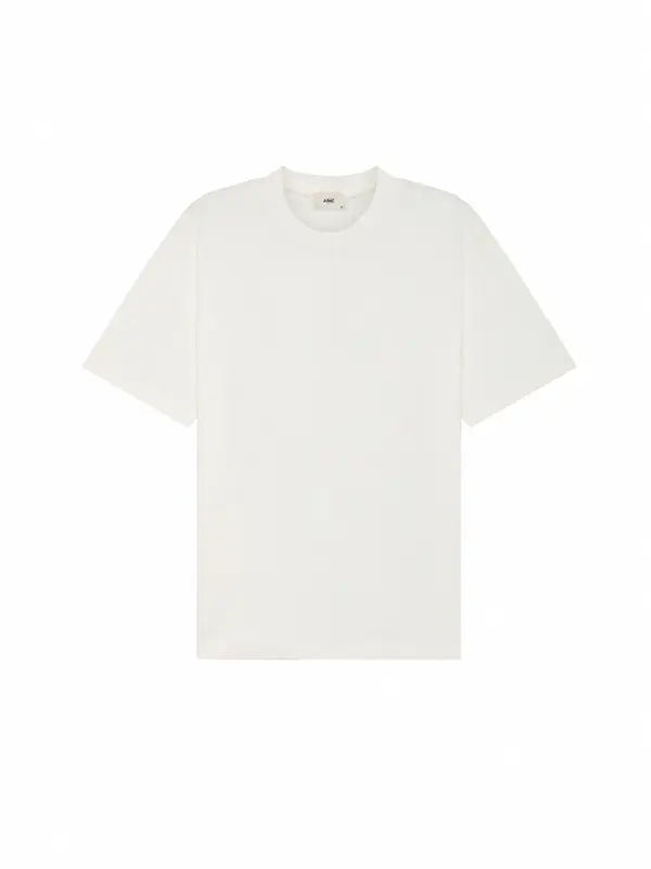 AUTRY T Shirt Main Heavy Jers - Alabaster
