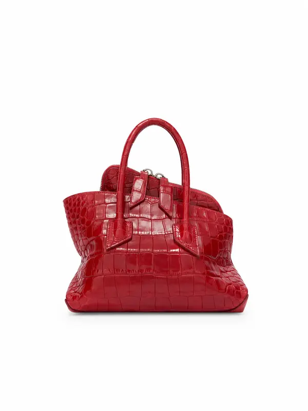 Attico La Passeggiata Mini' Top Handle - Red