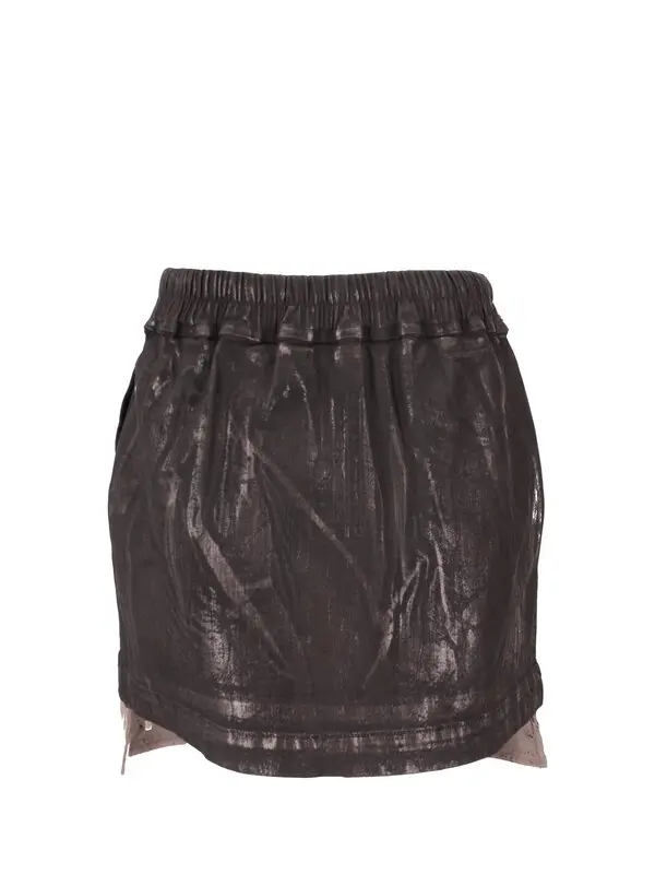 Rick Owens Fog Mini Skirt