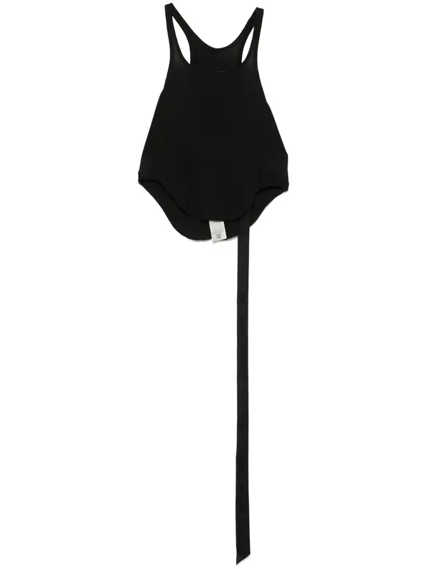 Rick Owens Basic Tank Cropped - Black