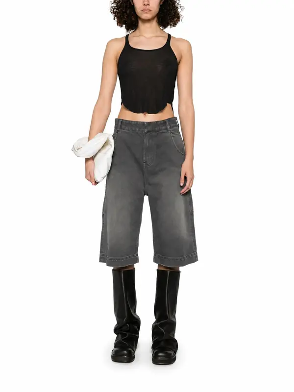 Rick Owens Basic Tank Cropped