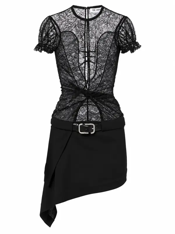 Attico Mini Dress - Black