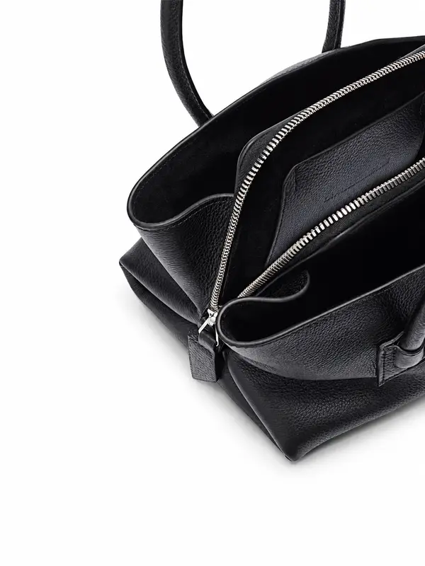 Attico La Passeggiata Mini' Top Handle - Black