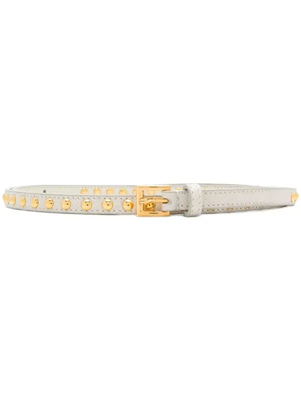 Prada Stud Detail Belt - Talco