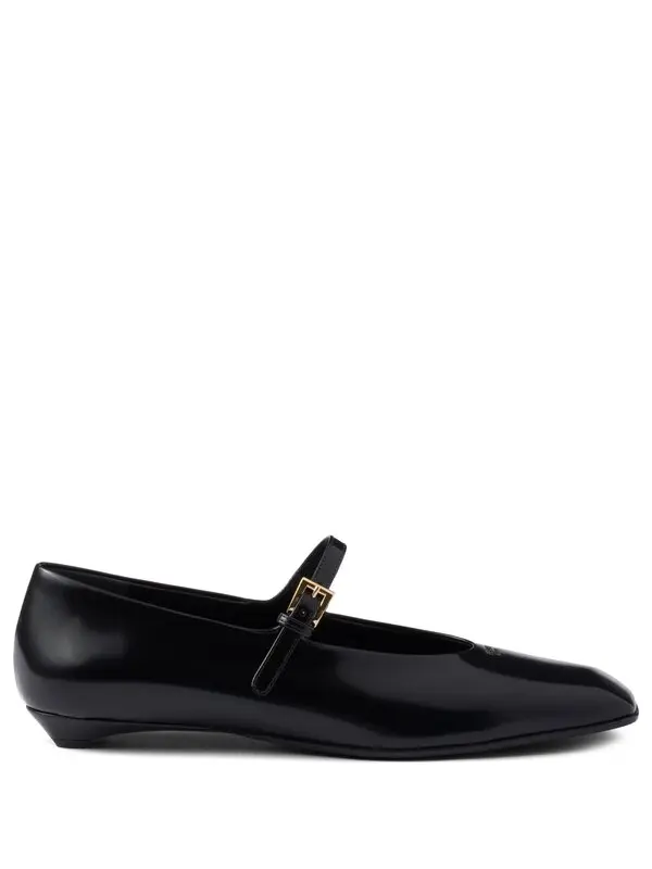 Prada Mary Jane Ballerina Shoes - Nero