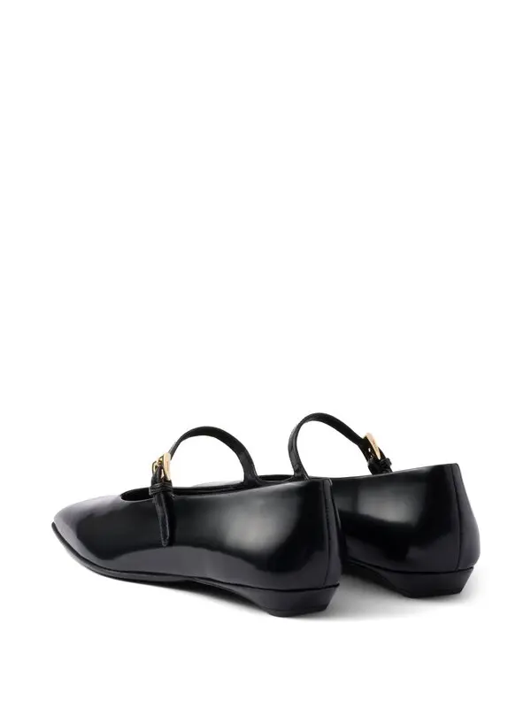 Prada Mary Jane Ballerina Shoes - Nero