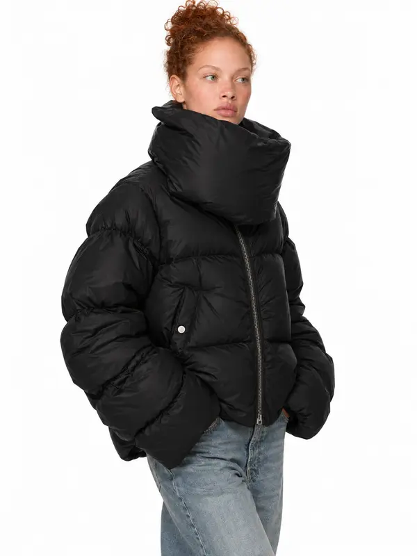 Rick Owens Funnel Neck