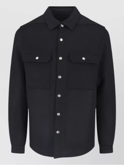Rick Owens Outershirt - Black