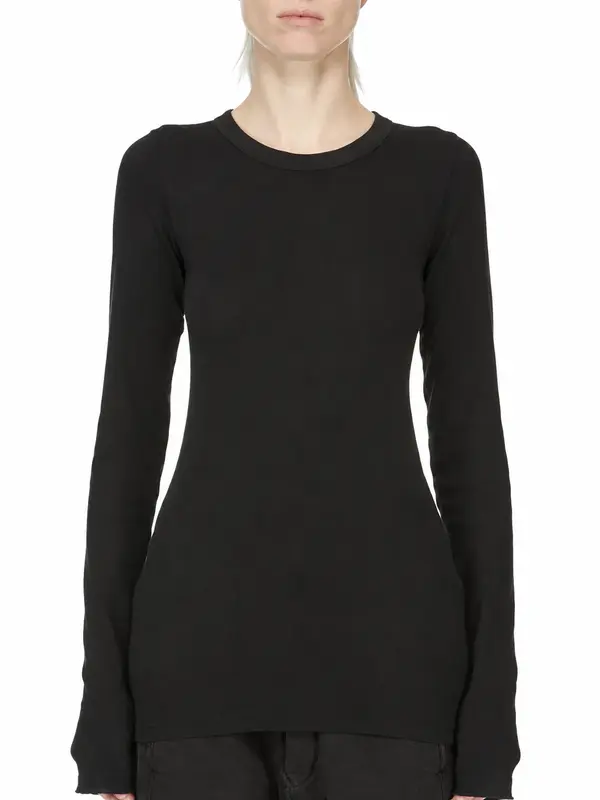 Rick Owens Basic Ls T - Black