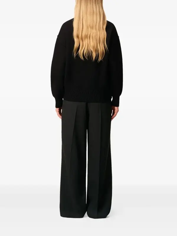 AMI Paris Pull Col Cheminee De Coeur