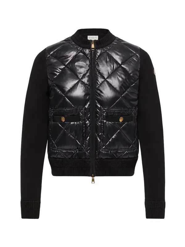 Moncler Cardigan Tricot - Black