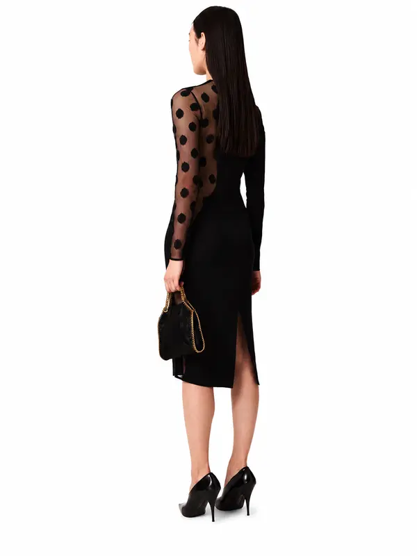Stella McCartney Miracle Polkadots Dress - Black