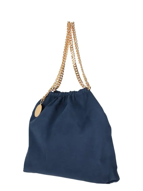Stella McCartney Falabella Medium Drawstring Al - Navy