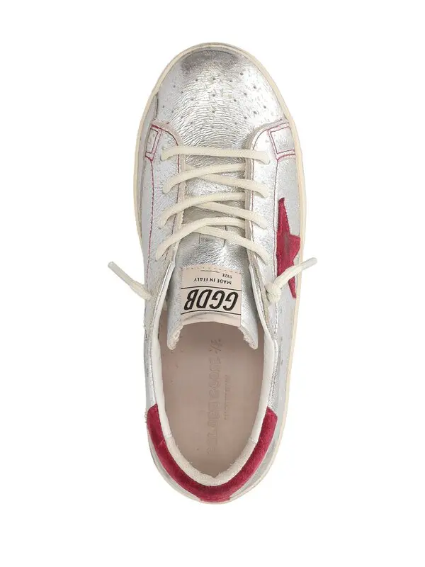 GOLDEN GOOSE Super Star Laminated Suede Upper Suede Star And Heel