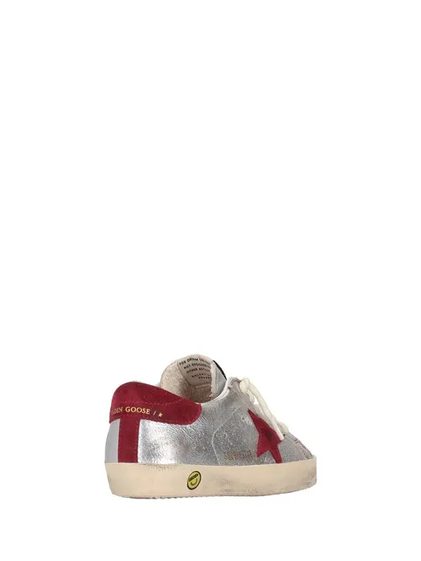 GOLDEN GOOSE Super Star Laminated Suede Upper Suede Star And Heel