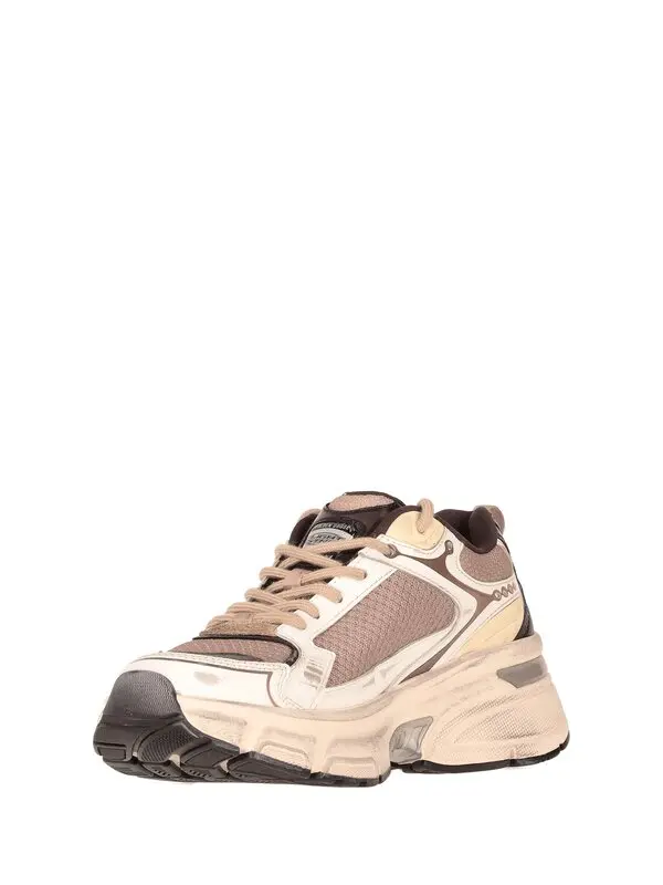 GOLDEN GOOSE Lightstar Mesh Upper And Heel Leather Toe And Spur Tpu Star