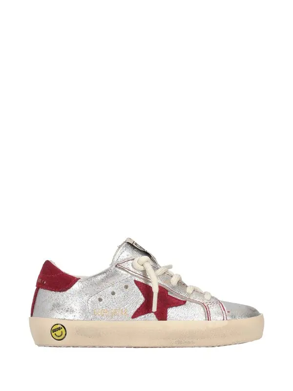 GOLDEN GOOSE Super Star Laminated Suede Upper Suede Star And Heel