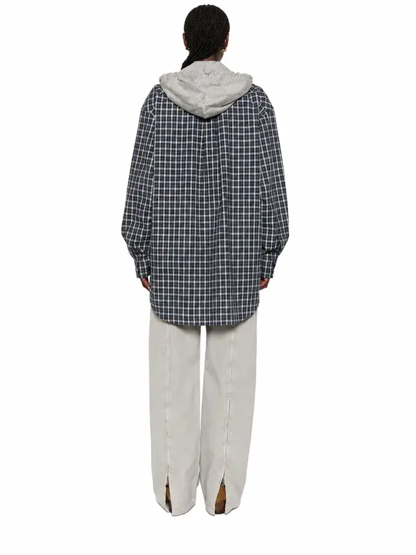 Miu Miu Camicie Flanella Check