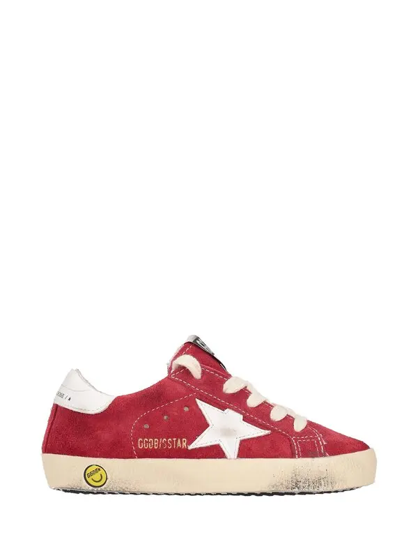 GOLDEN GOOSE Super Star Suede Upper Leather Star And Heel