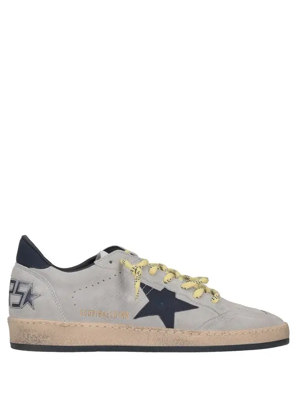 GOLDEN GOOSE Ballstar Suede Upper Toe And Spur Leather Star And Heel