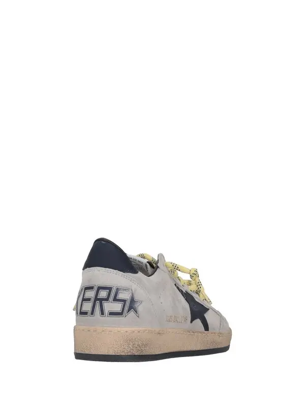 GOLDEN GOOSE Ballstar Suede Upper Toe And Spur Leather Star And Heel