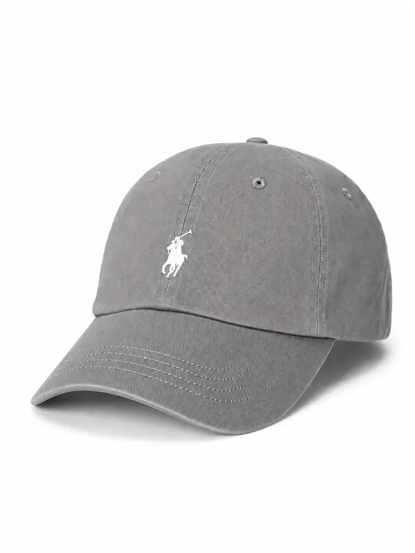 Ralph Lauren 16/1 Twill Cap Hat - Grey