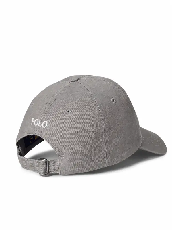 Ralph Lauren 16/1 Twill Cap Hat - Grey