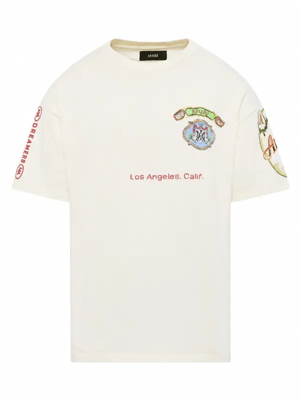 Amiri Vista Hj Skate Tee - Ivory
