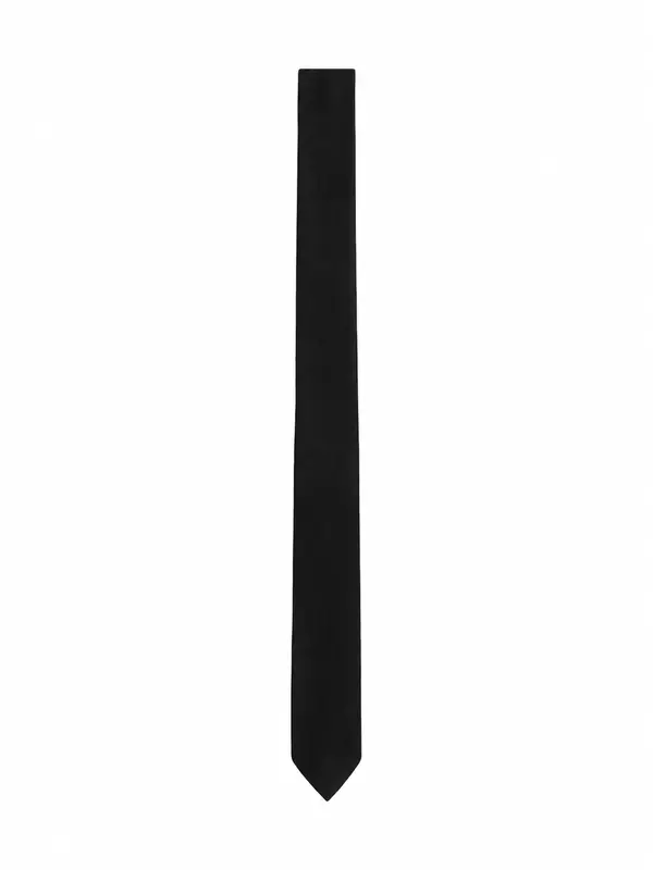 Thom Browne Classic Tie In Super 120’s Twill - Black