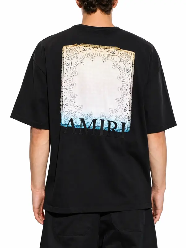 Amiri Bandana Patch Os Tee