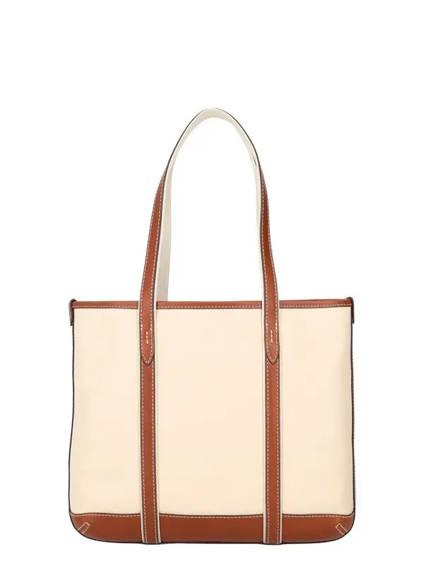 Ralph Lauren Canvas/leather Sm Shp Tte Tte Sma