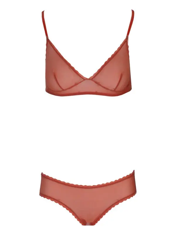 LAURA URBINATI Tulle Bra