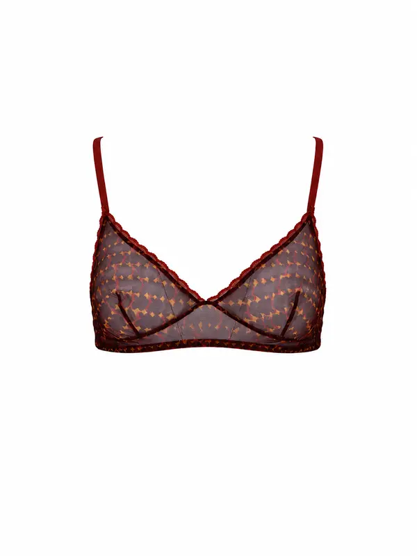 LAURA URBINATI Sheer Bra