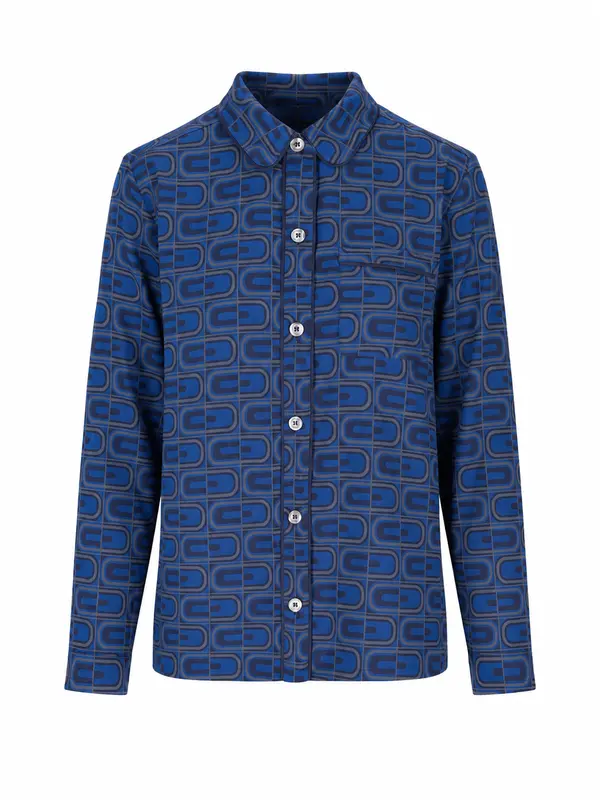 LAURA URBINATI Pigiama Shirt - Blu