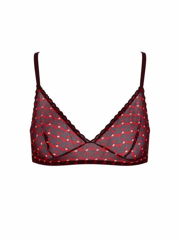 LAURA URBINATI Sheer Bra