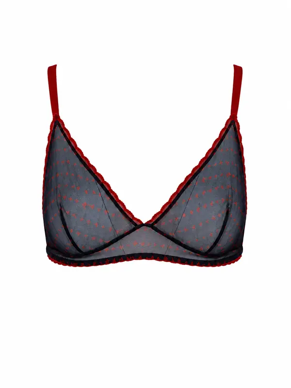 LAURA URBINATI Sheer Bra