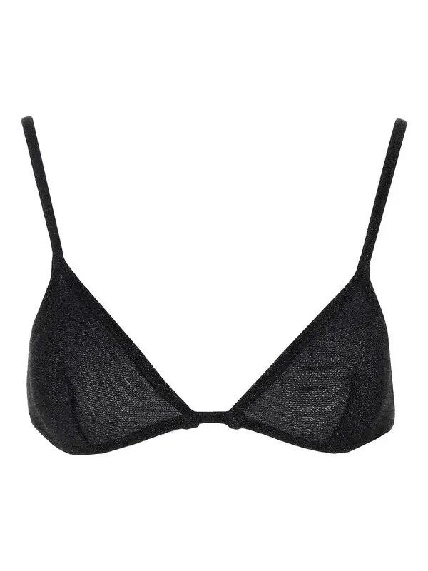 LAURA URBINATI Reggiseno Triangolo Nudo Nero