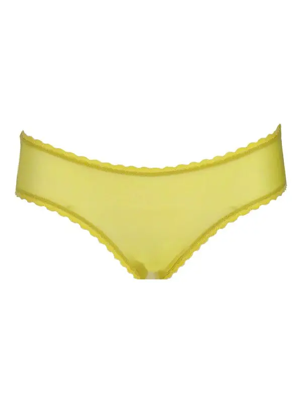 LAURA URBINATI Tulle Slip Green