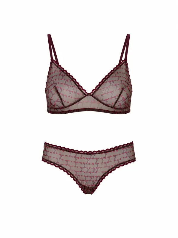 LAURA URBINATI Tulle Bra