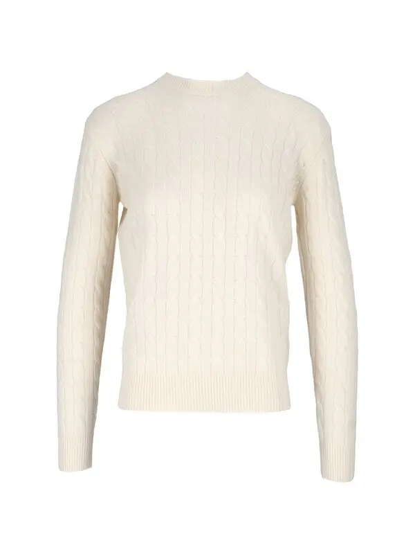 MC2 SAINT BARTH Sorbonne Braid Wool 10 Off - White