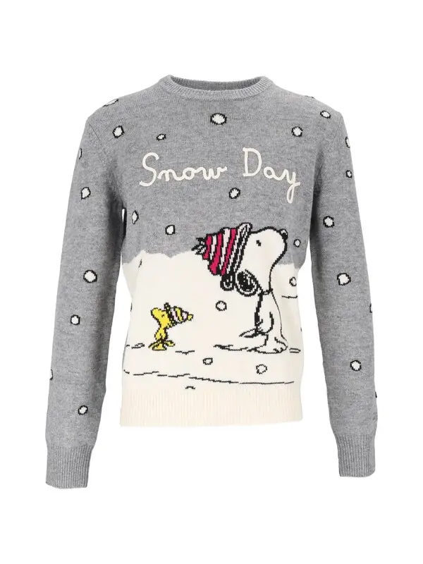 MC2 SAINT BARTH New Queen C Peanuts Snow Day 15 Emb - Grey