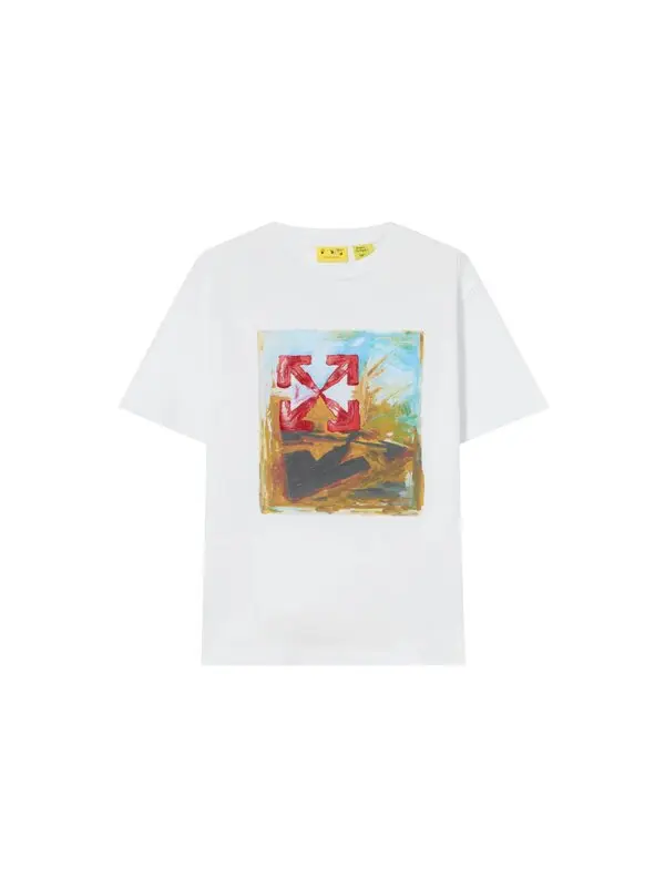 Off-White Arrow Painting Tee S/s