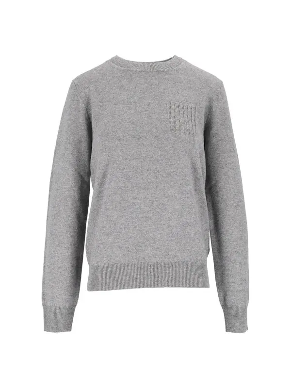 Peserico Knitted Sweater - Grey