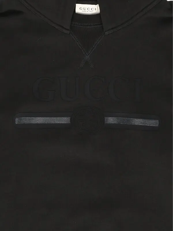Gucci J L/s Sweatshirt Felted Ctn Je