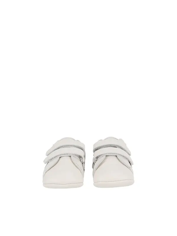Gucci Baby New Ace Snkr Lth W/web