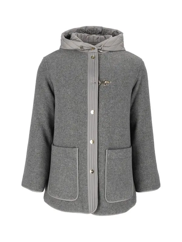 FAY Corto Bimateriale Cappucc+gancio