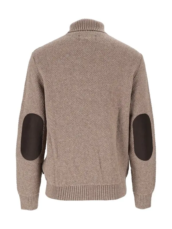 Barbour Staplecross Rollneck Sweater - Grey